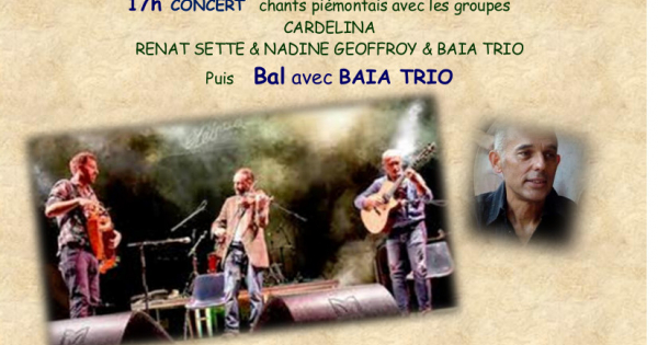 Baia Trio et Renat Sette - Concert-bal - 26 janvier 2020 à Fayence Baia Trio et Renat Sette - Concert-bal - 26 janvier 2020 à Fayence